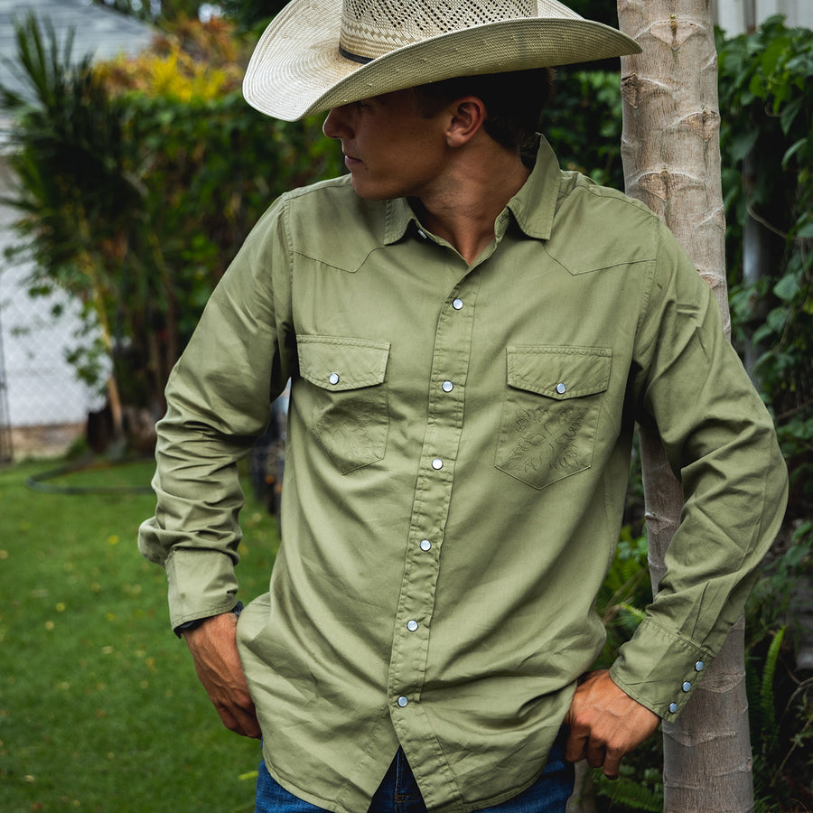 Hawaiian, Paniolo Cowboy Shirts & Beachwear | Western Aloha