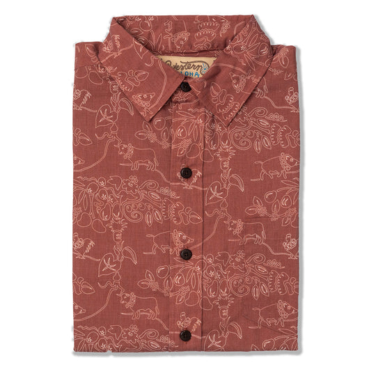 Hawaiian, Paniolo Cowboy Shirts & Beachwear | Western Aloha