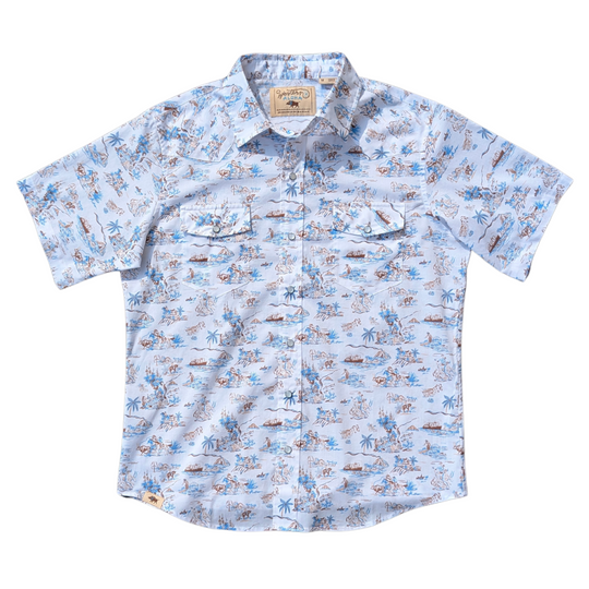 Hawaiian, Paniolo Cowboy Shirts & Beachwear | Western Aloha